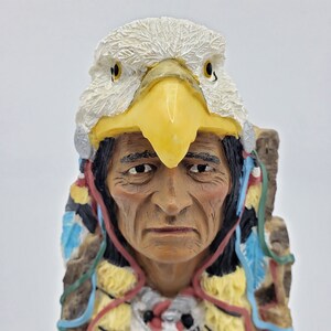 Vintage Adeline Collection North American Native Statue Figurine With ...