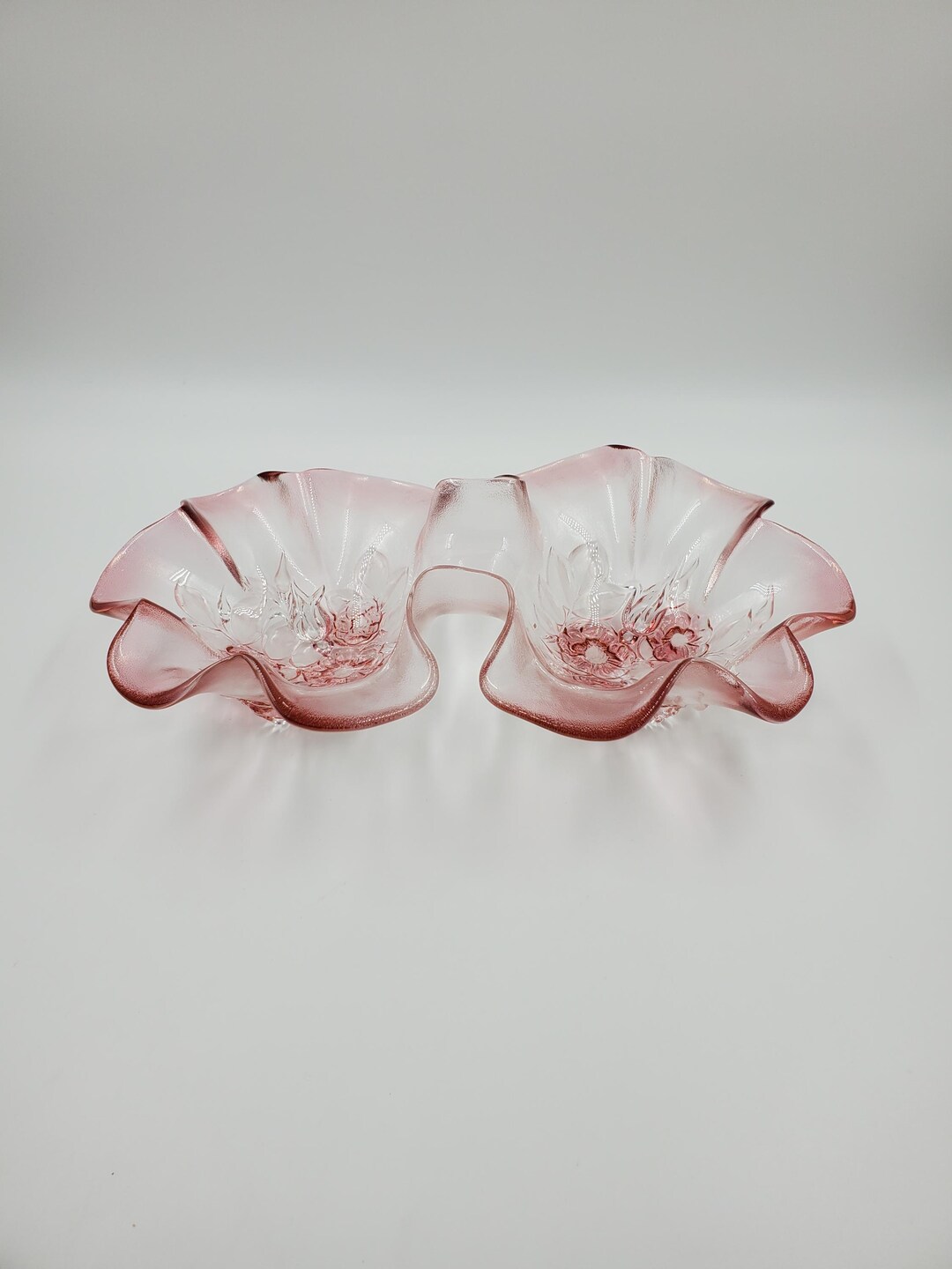 Vintage Mikasa Rosella Divided Candy Footed Serving Dish - Etsy