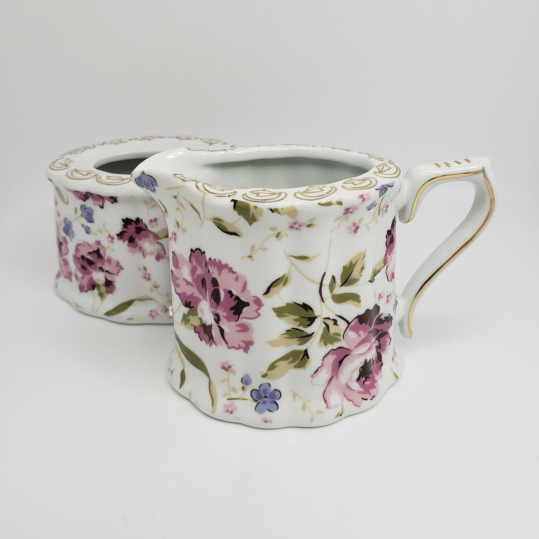 Rare Vintage Royal Elfreda Porcelain Creamer and Sugar Bowl - Etsy