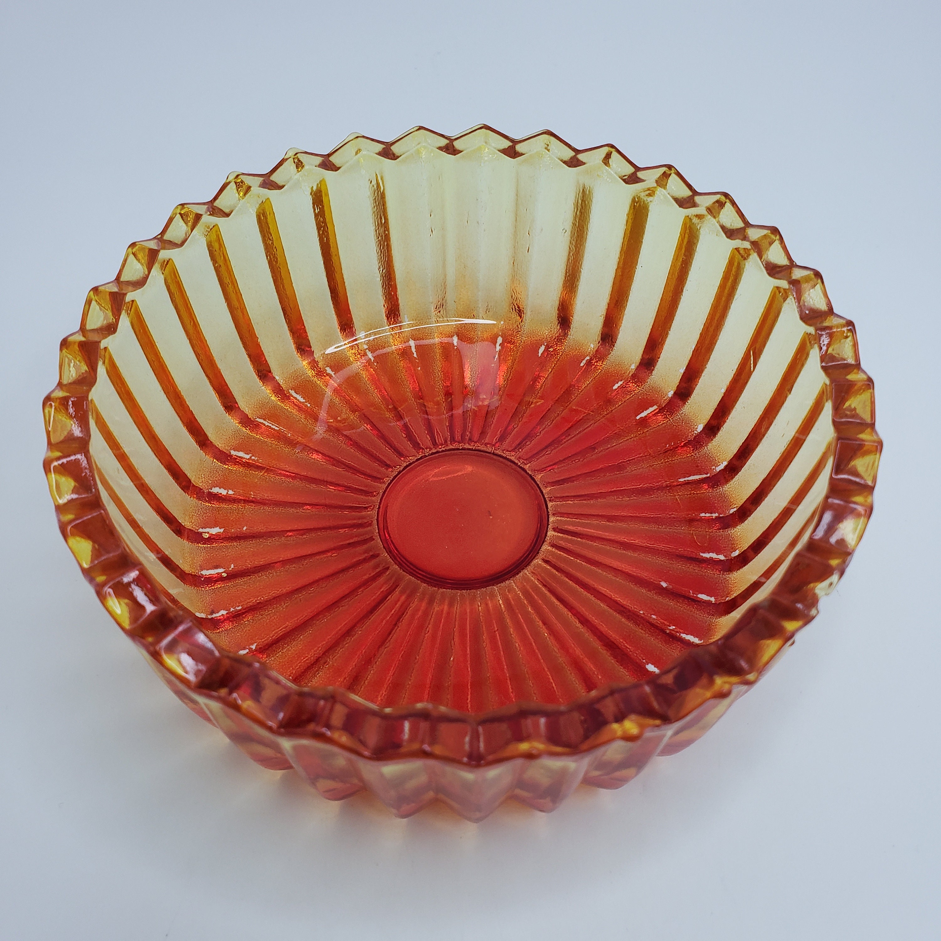 Vintage Jeanette Glass Amber Swan Powder Jar With Lipstick Holder - Etsy