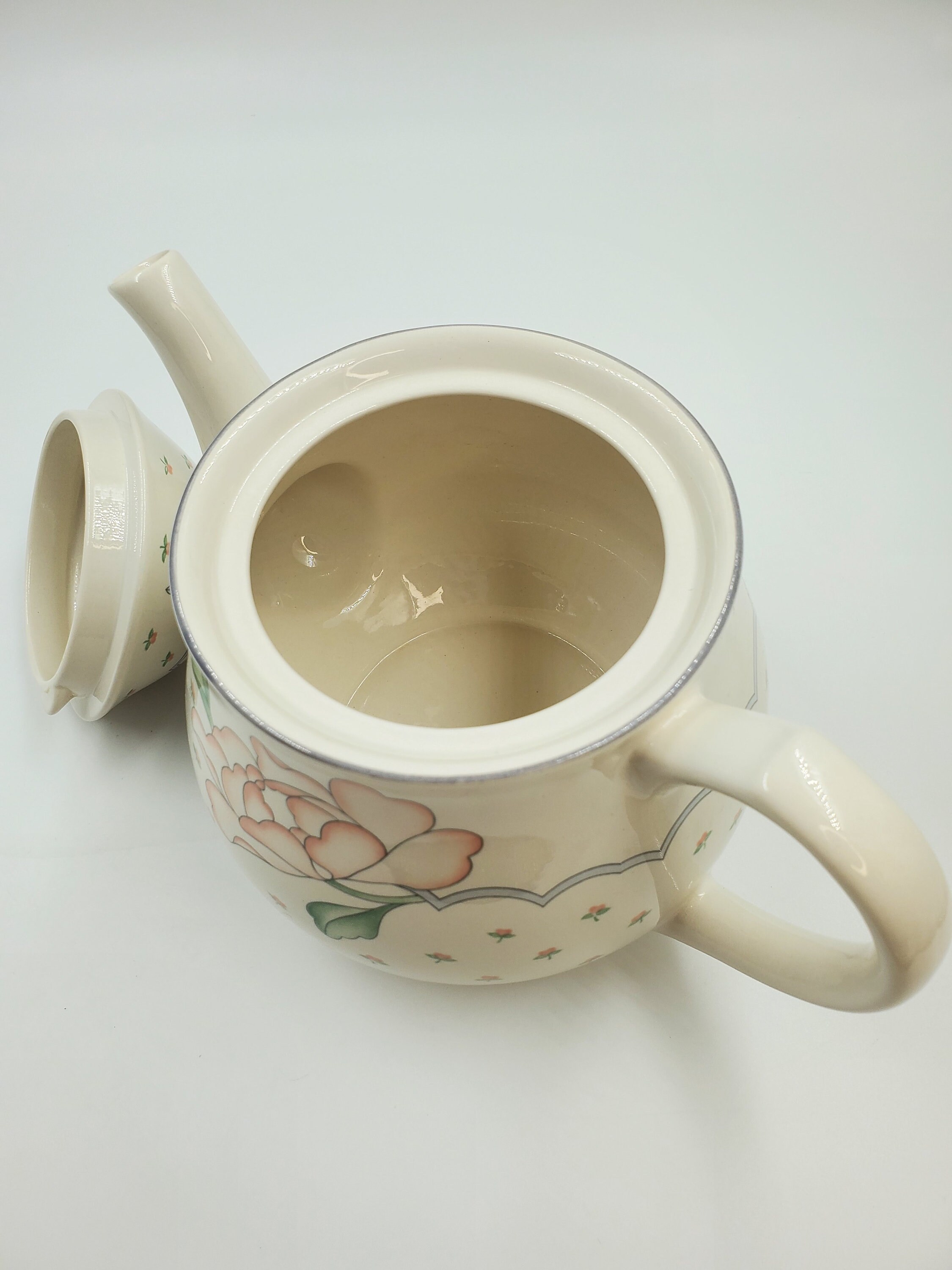 Sango Rose Chintz Teapot Pattern 3793 - Etsy