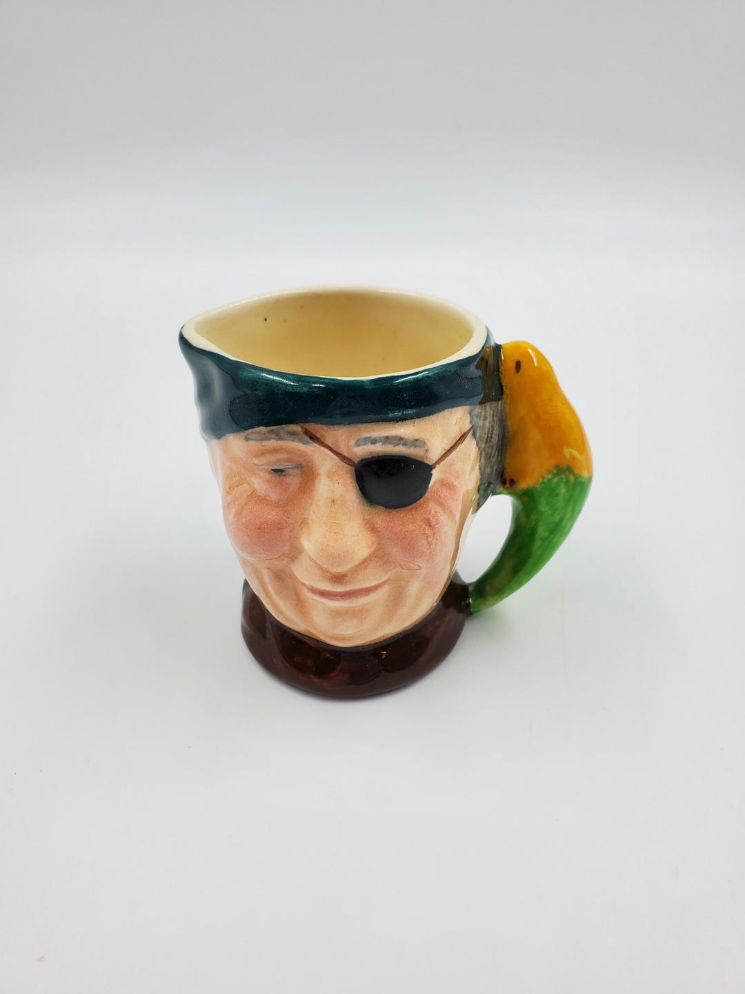 Lancaster Sandland Ware Mini Toby Jug Character With Parrot Handle - Etsy
