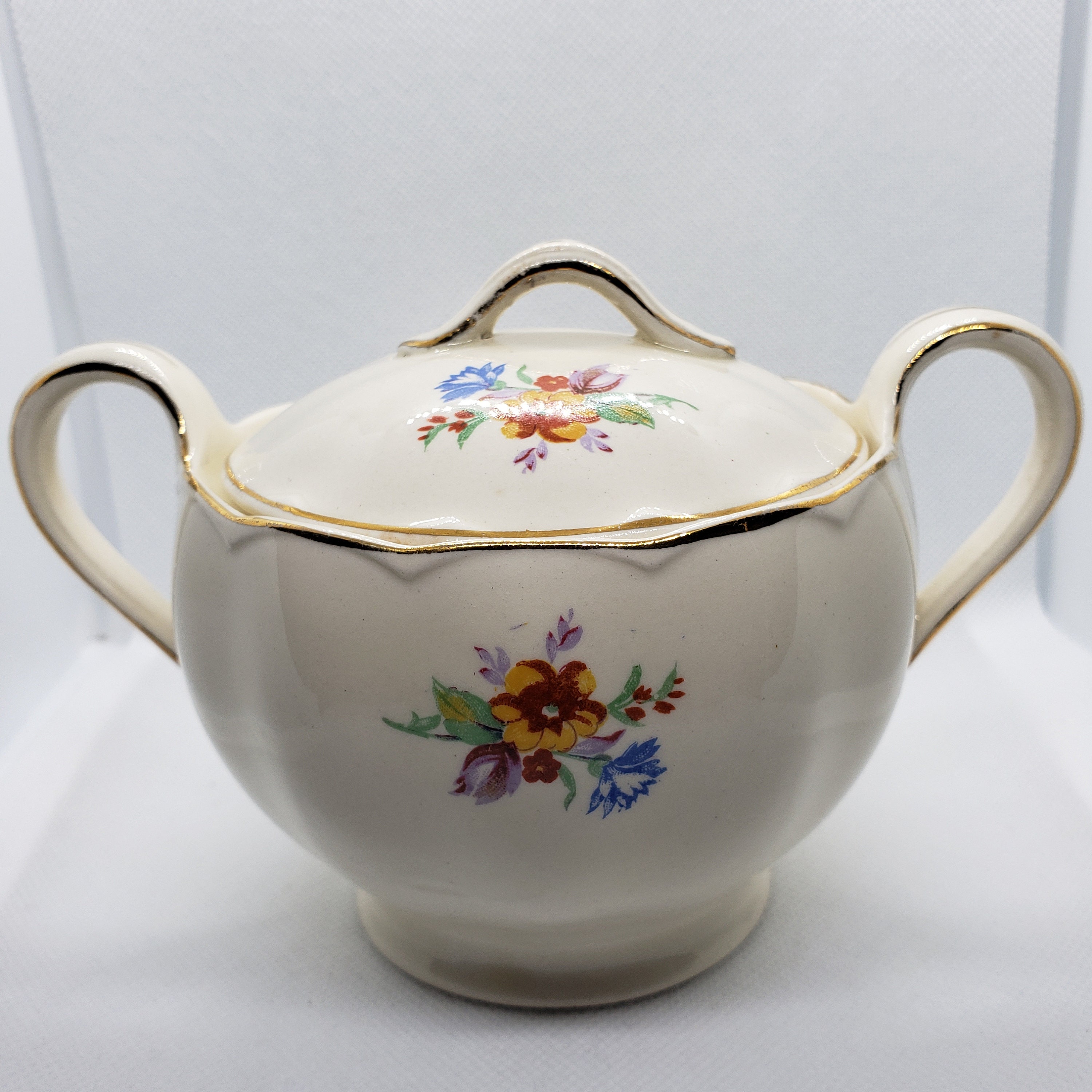 Creampetal Grindley England Cream and Sugar Bowl Set - Etsy