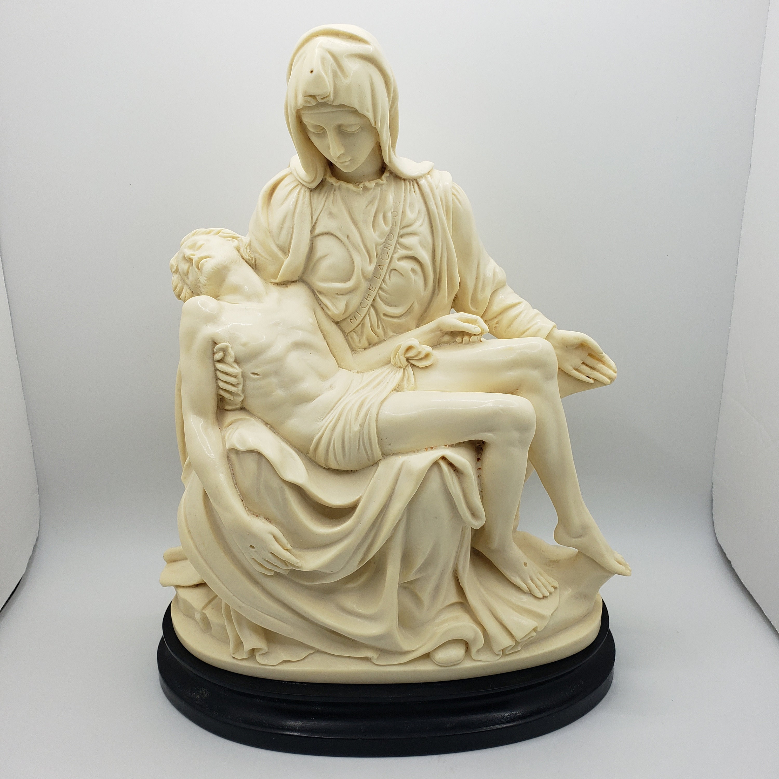 La Pieta Michelangelo Sculpture Figurine by G Ruggeri - Etsy
