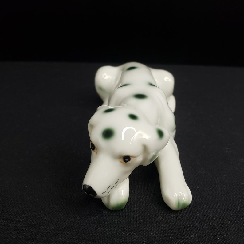 Vintage Bone China Dalmatian Dog Figurine - Etsy