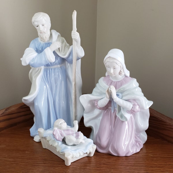 Porcelain Nativity - Etsy