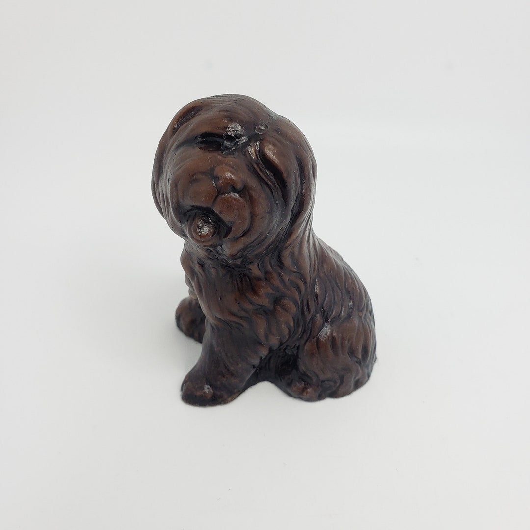 Priory Castings Vintage Old English Sheep Dog Figurine - Etsy