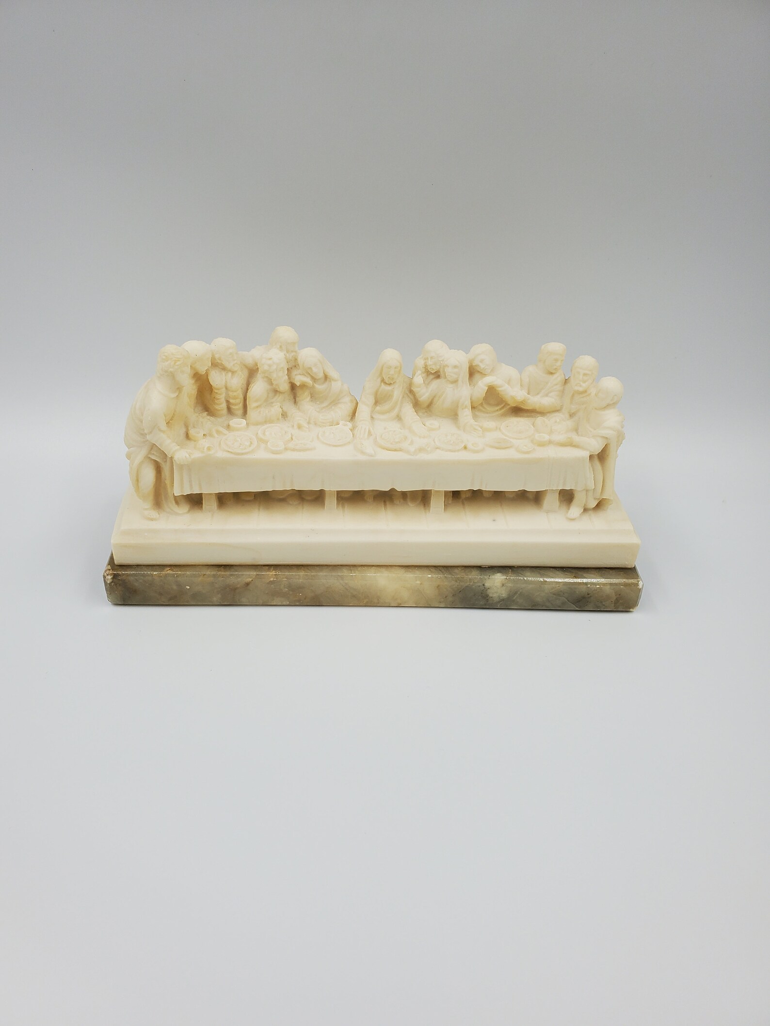 The Last Supper Genuine Alabaster Religious Figurine - Etsy