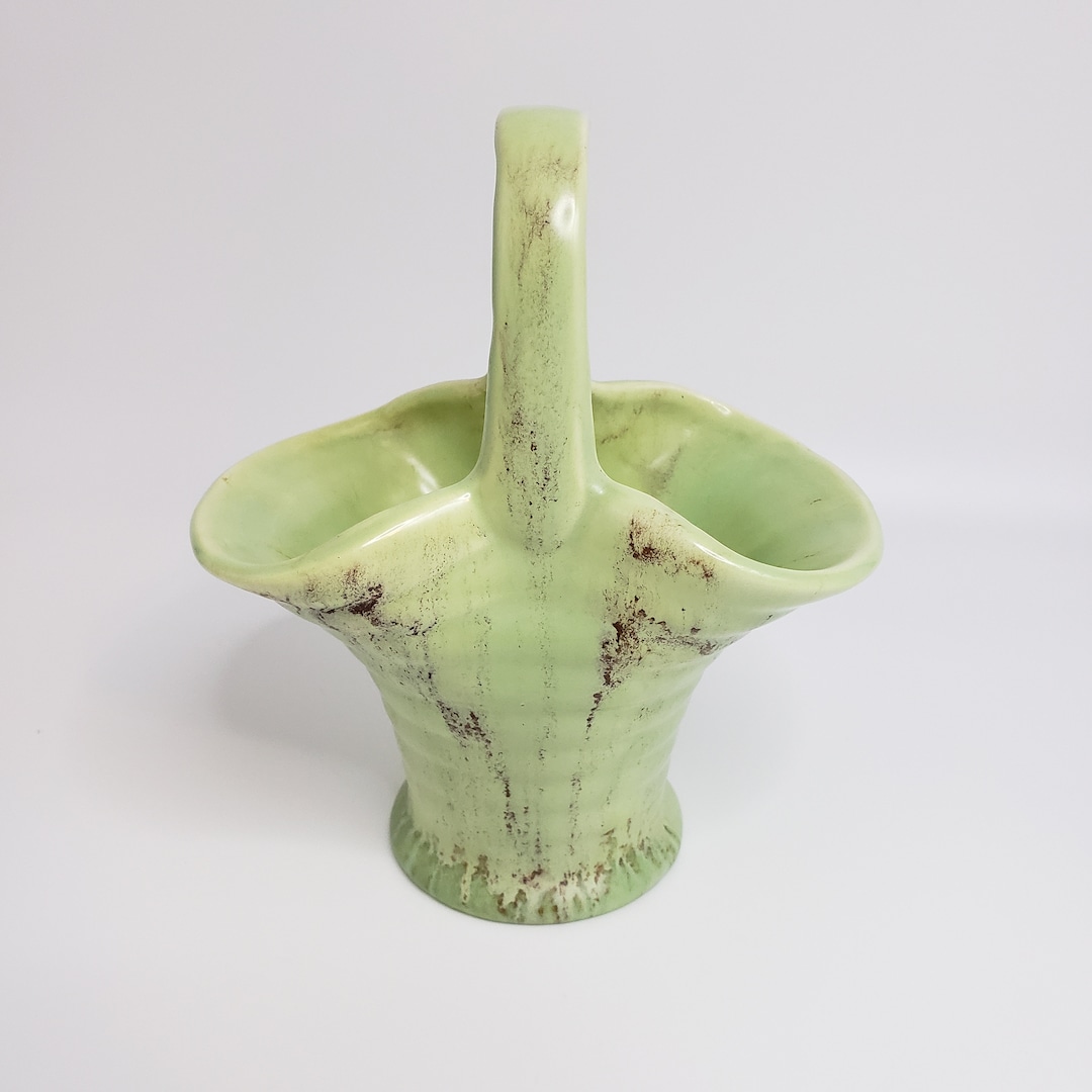 Beswick Ware 1930's Posey Basket Vase #900 - Etsy