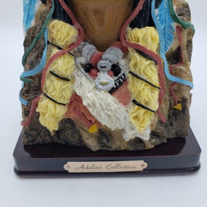 Vintage Adeline Collection North American Native Statue Figurine With ...
