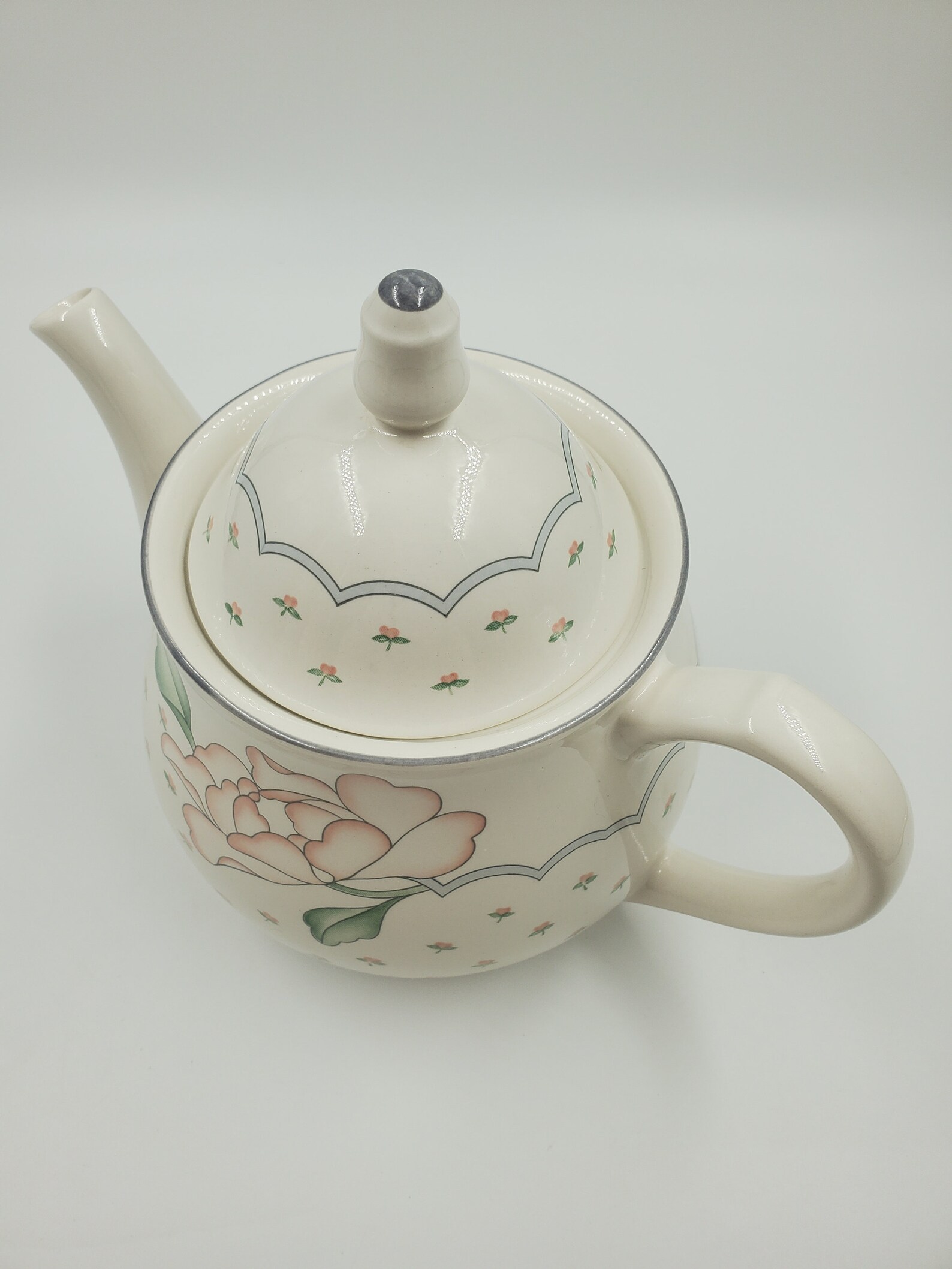 Sango Rose Chintz Teapot Pattern 3793 - Etsy