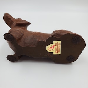Vintage Red Mill MFG. Dachshund Dog Sculpture Figurine - Etsy