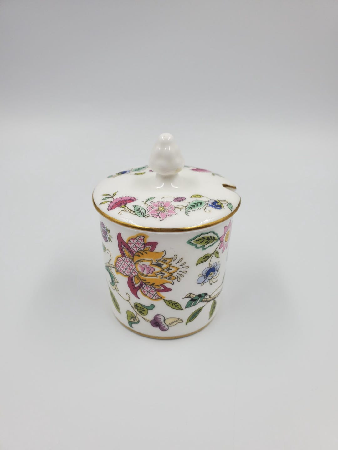 Minton Haddon Hall Bone China Marmalade Pot With Box - Etsy