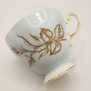 Rare Vintage Foley "blue " Bone China Teacup and Saucer Set - Etsy