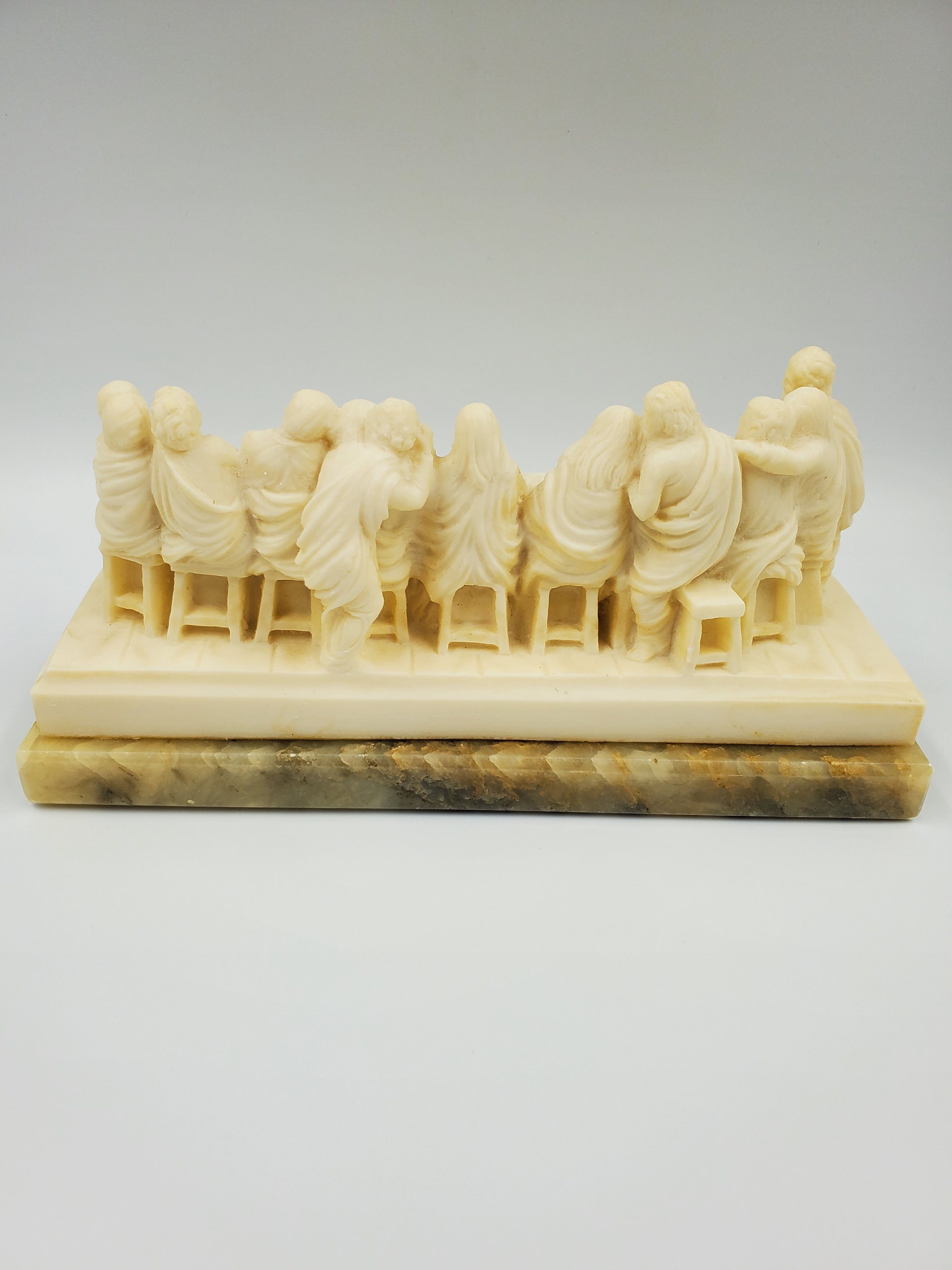 The Last Supper Genuine Alabaster Religious Figurine - Etsy