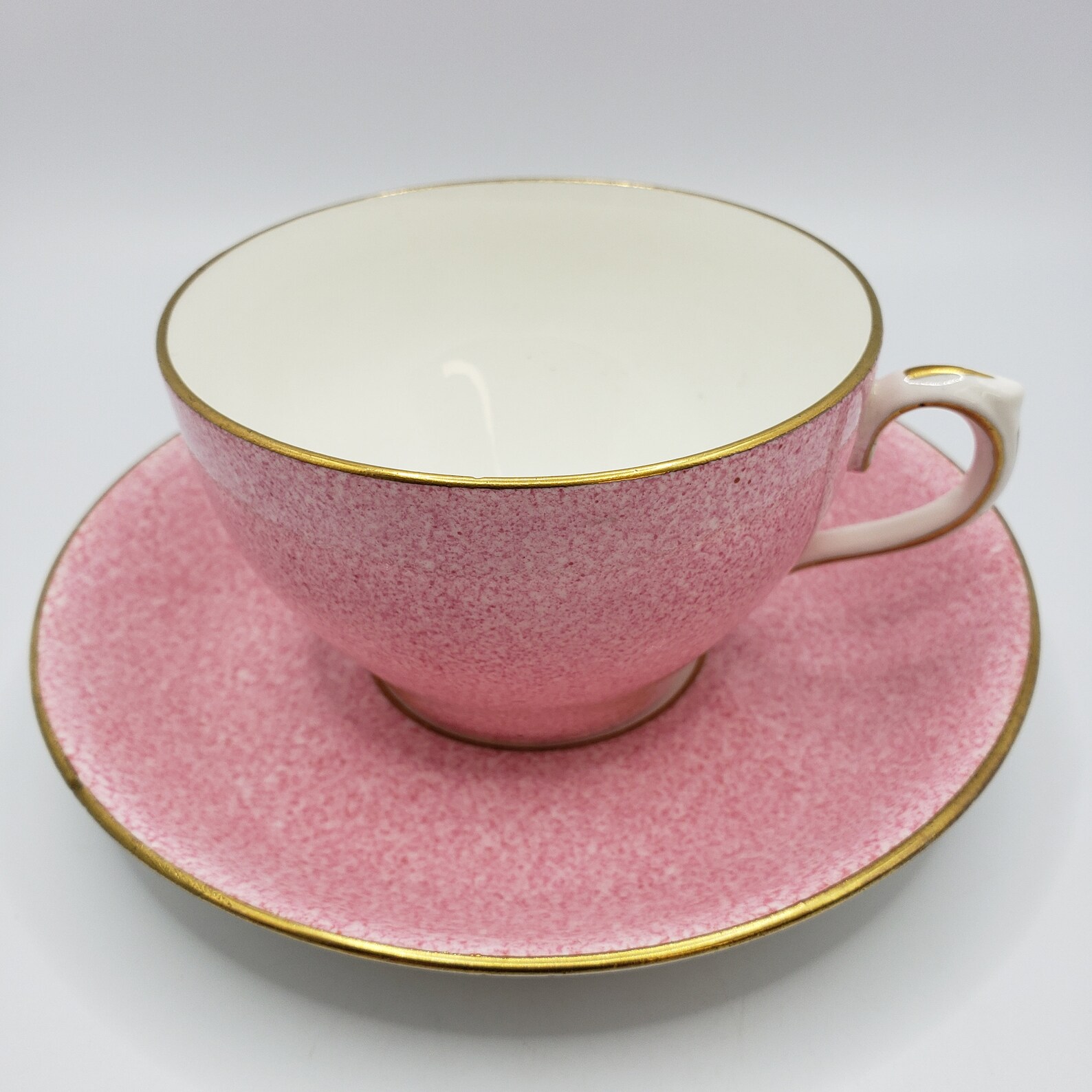 Crown Morris Chelsea Pink Bone China Teacup and Saucer - Etsy
