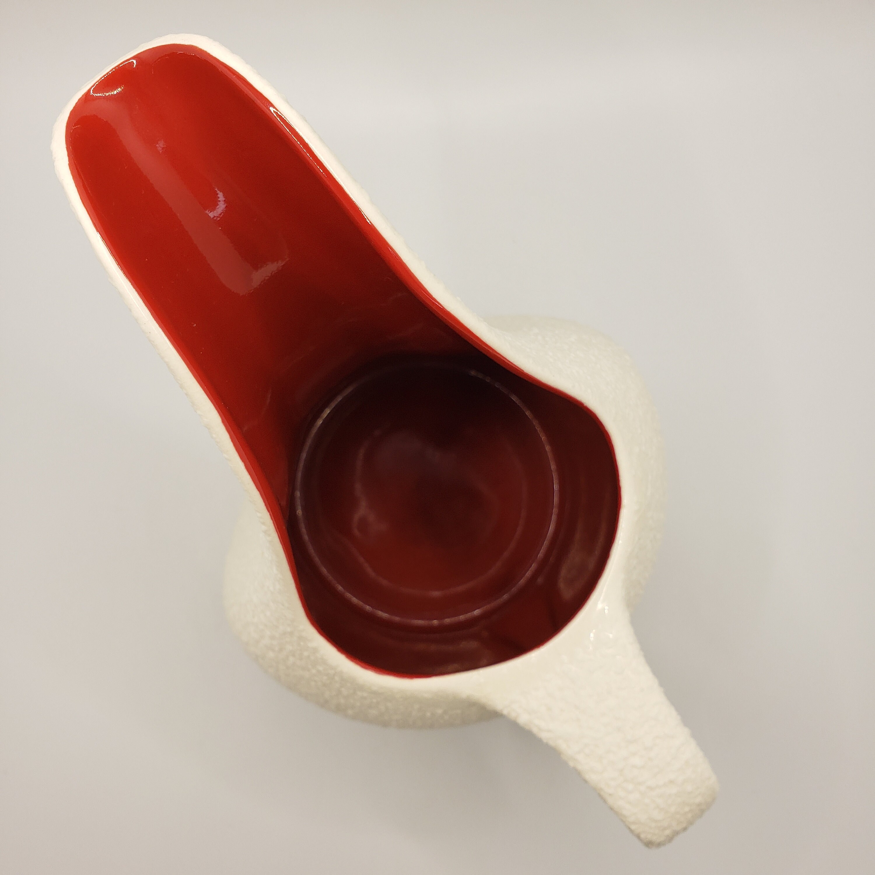 Crown Devon Pottery White Textured Ceramic Pitcher - Etsy