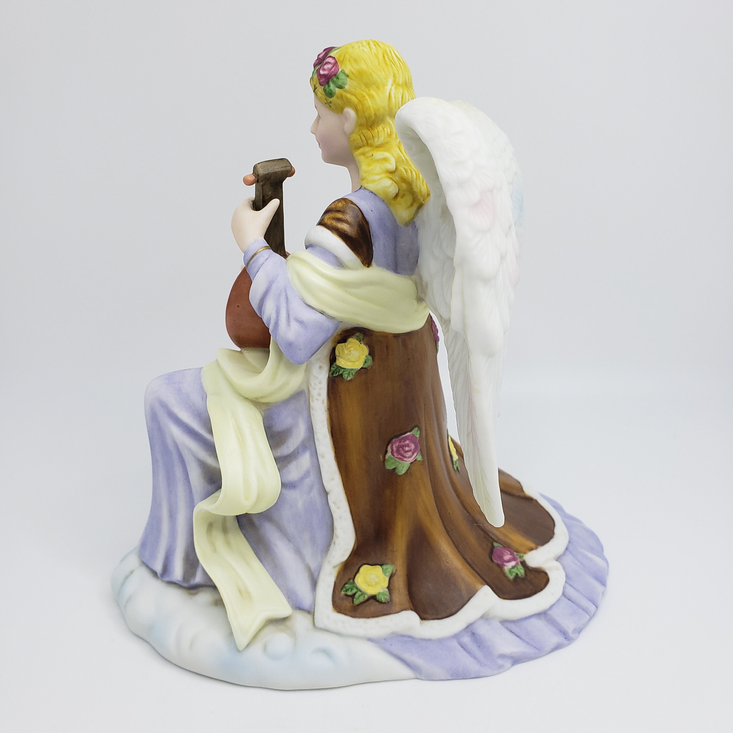Royal Doulton angel of Harmony Porcelain Figurine - Etsy