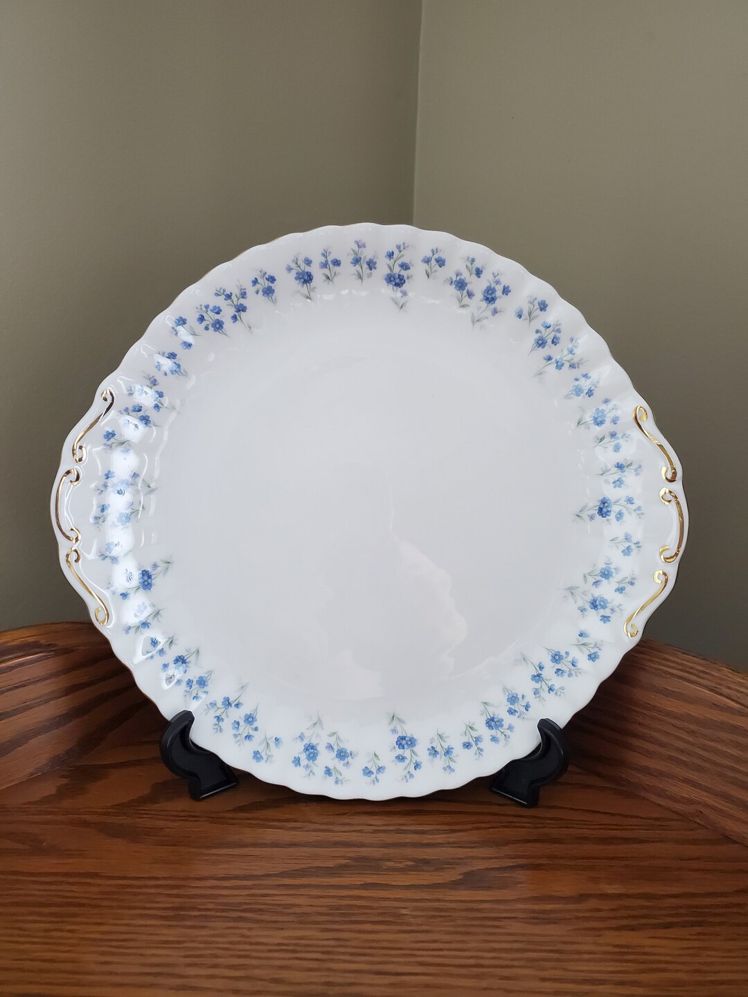 Royal Albert "memory Lane " Bone China Cake Plate - Etsy
