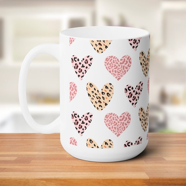 Leopard Coffee Mug - Etsy