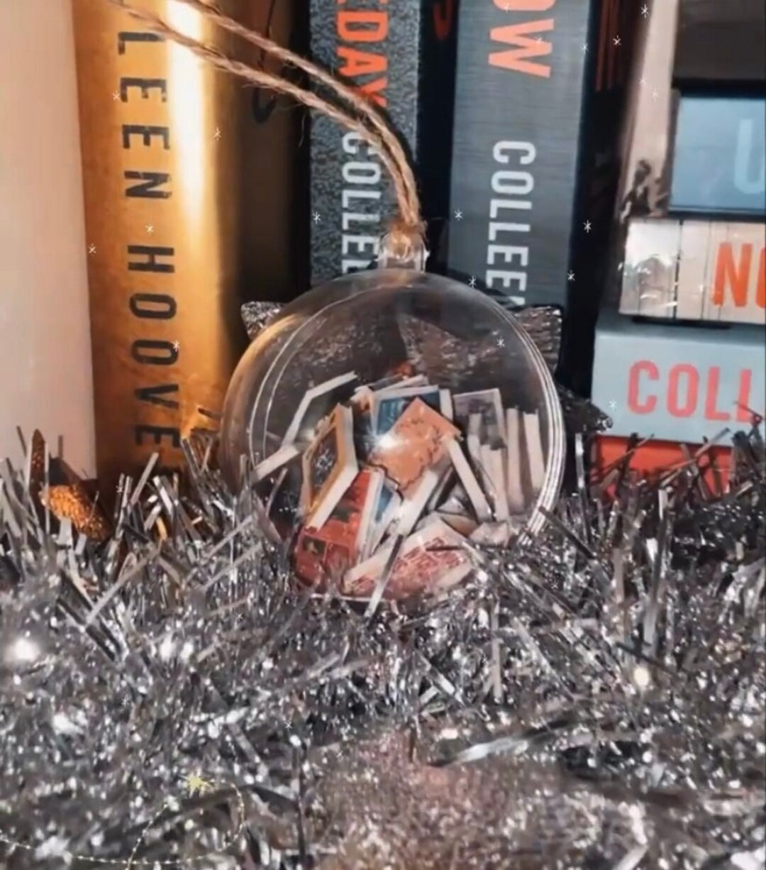 Miniature Book Ornament Bauble - Etsy UK