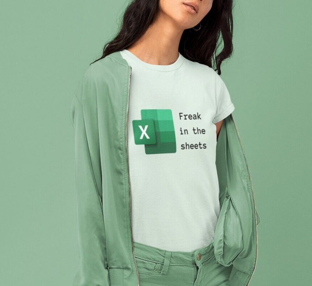 Freak in the Sheets SVG PNG Files - Excel Design for Cricut, Silhouette ...