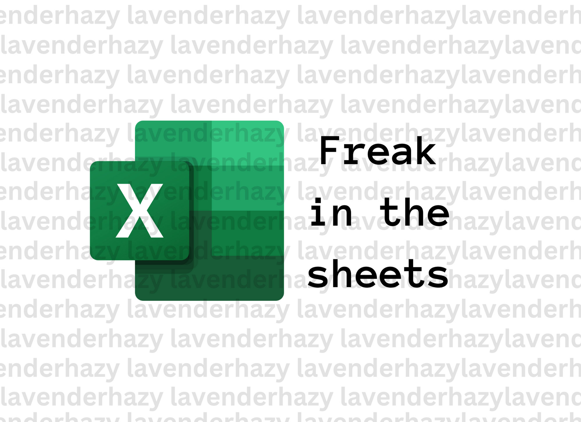 Freak in the Sheets SVG PNG Files - Excel Design for Cricut, Silhouette ...