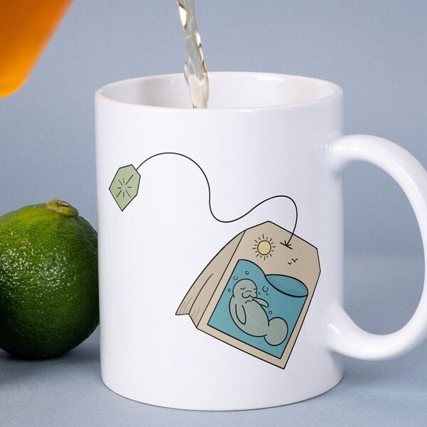 Manatee Svg - Etsy