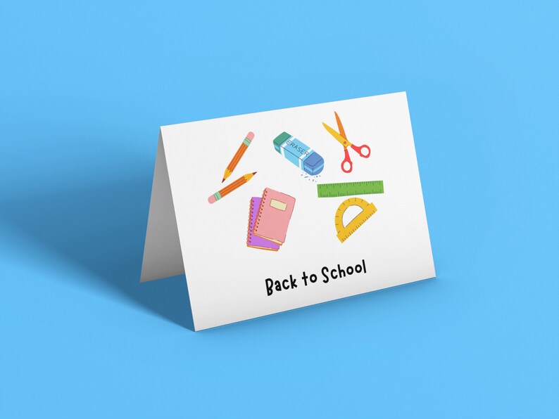 Back to School, Greeting Card, Teacher, Student, Teacher Card, Student ...