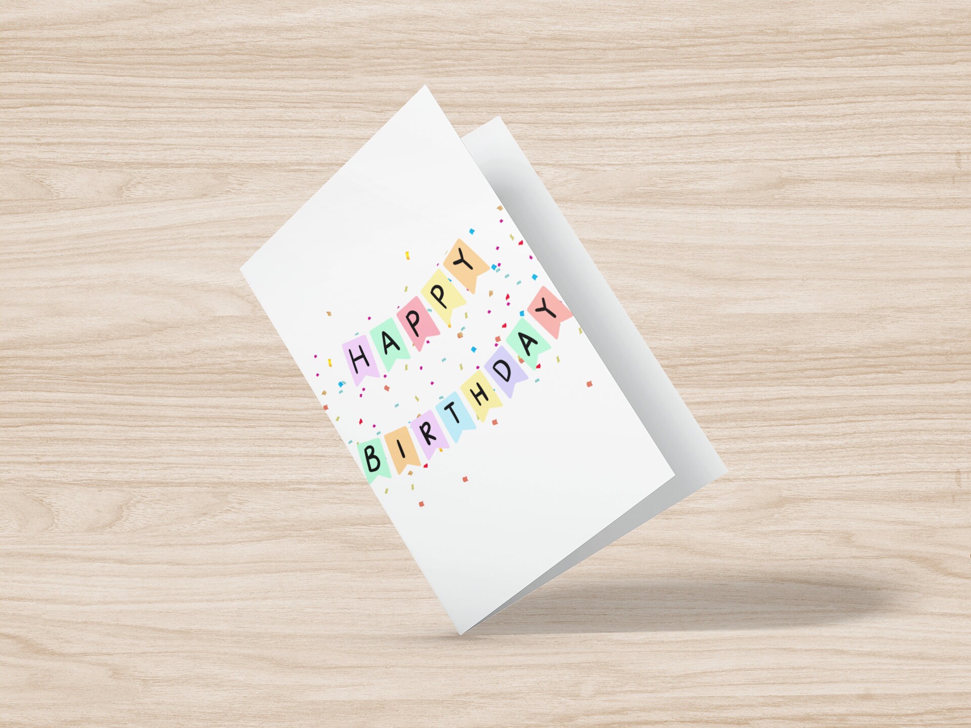Birthday Banner, Happy Birthday, Birthday Card, Greeting Card, Birthday ...