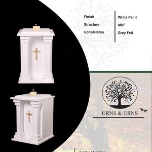 Temple Urn - Cremation Human Urn for Ashes, Urn for Human Ashes ...