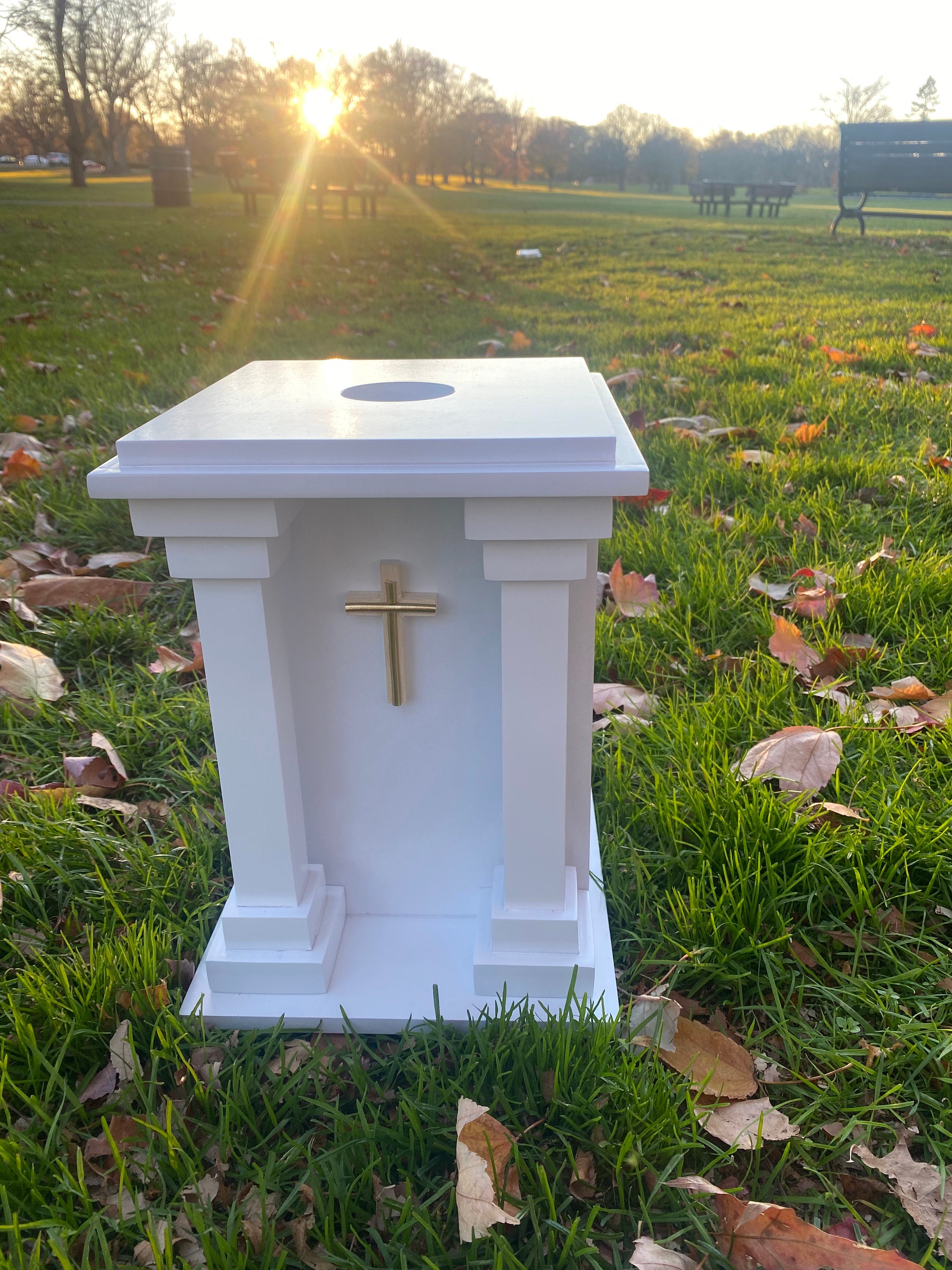 Temple Urn - Cremation Human Urn for Ashes, Urn for Human Ashes ...