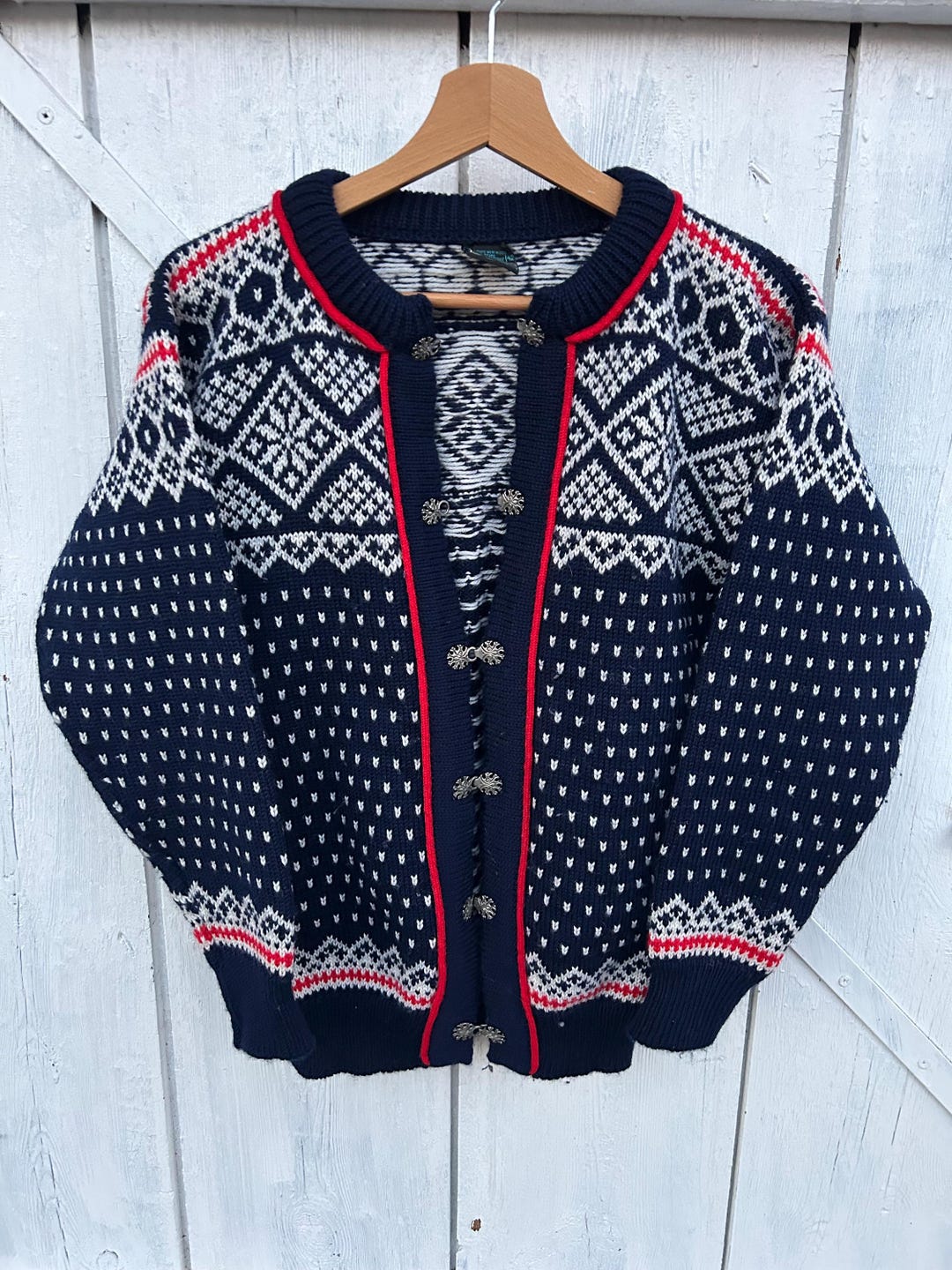 Scandinavian Wool Sweater Dale of Norway - Etsy