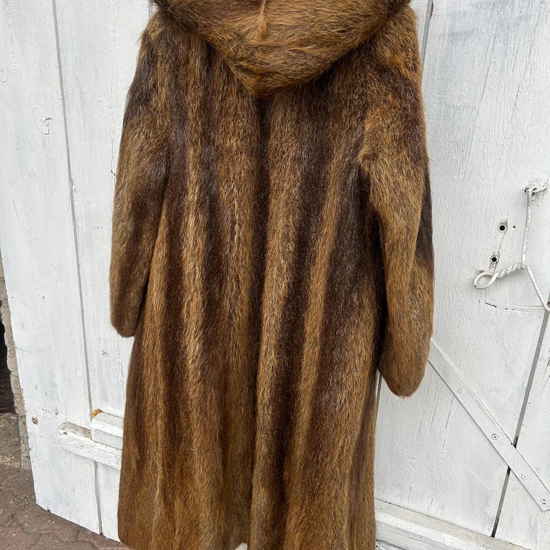 Real Bear Skin Coat - Etsy