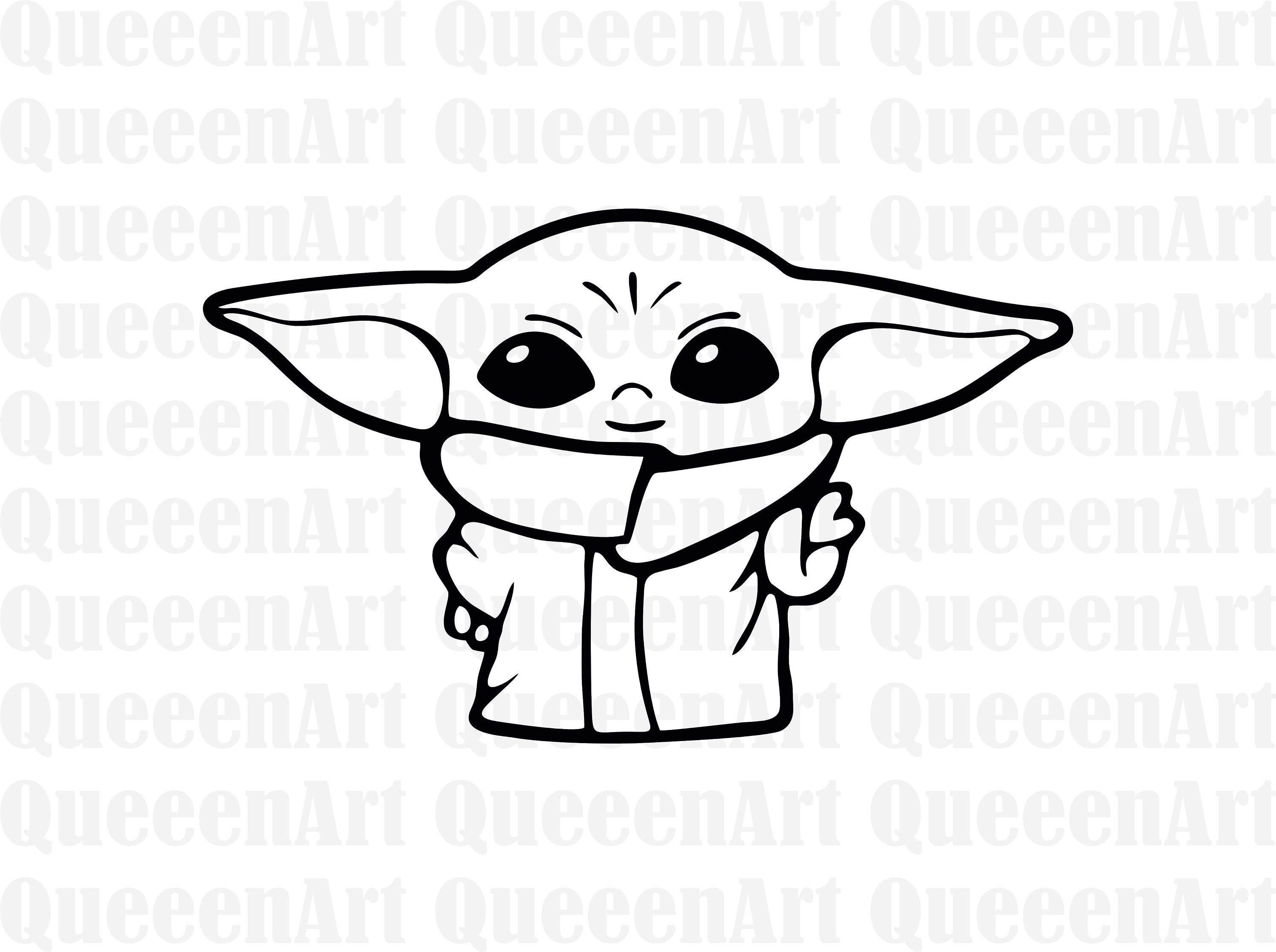 Yoda Silhouette Clip Art