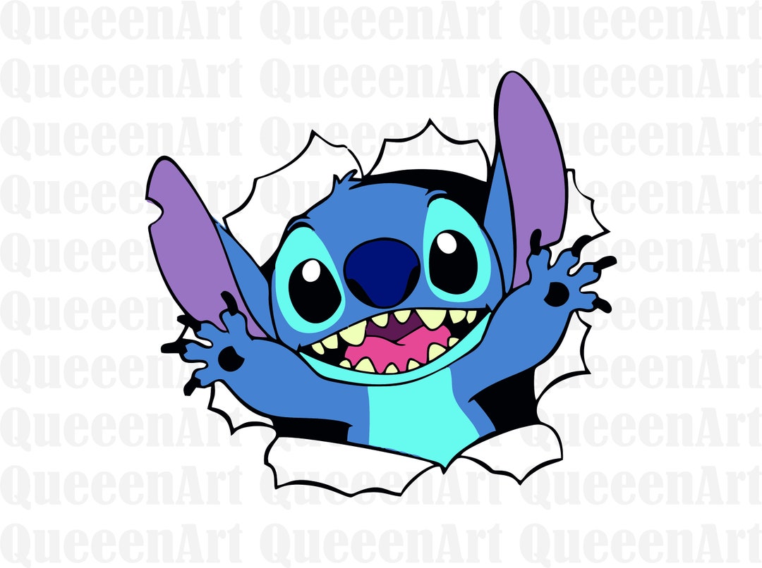 Stitch SVG Cricut, Silhouette, Png, Cut Files, Digital, Svg ,png, Dfx ...