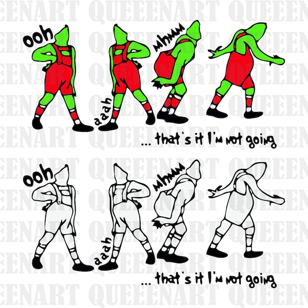 Grinch Ooh Ahh Svg - Etsy