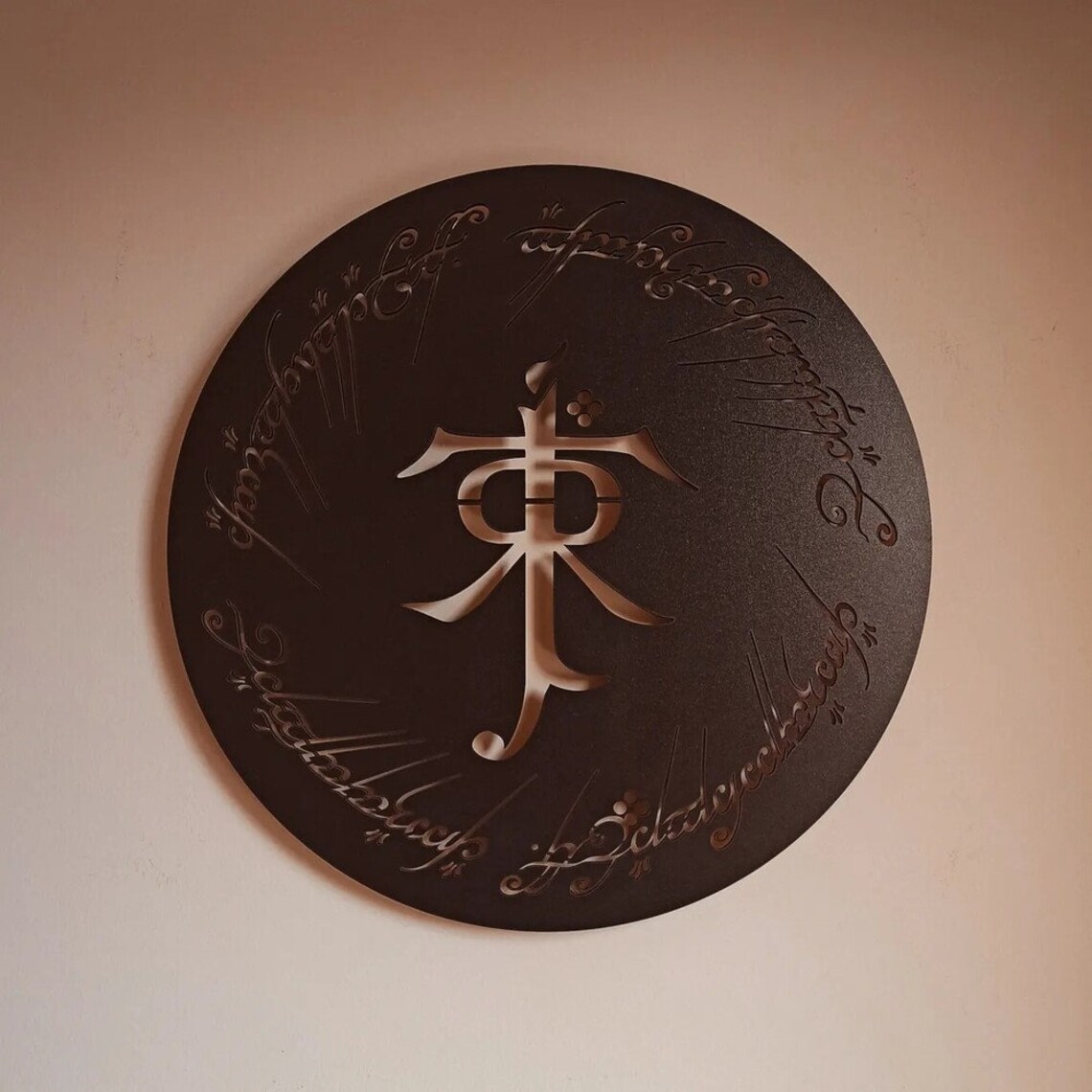 LOTR Tolkien Symbol LED Movie Neon Sign Svg, Wall Art Decor, Digital ...