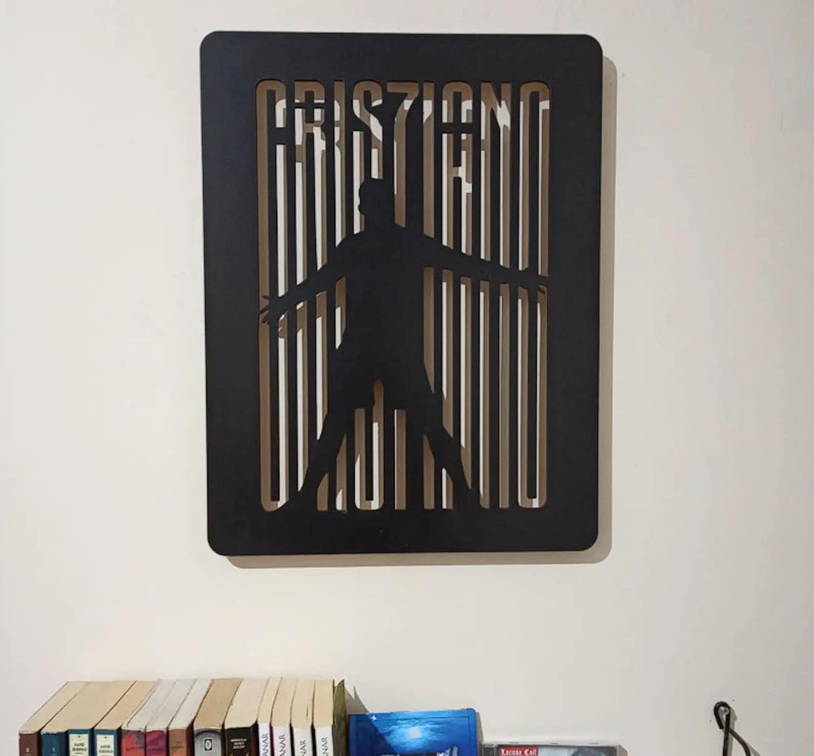 CR7 LED Neon Sign, Soccer Digital Files, Game Wall Art Decor, Football ...