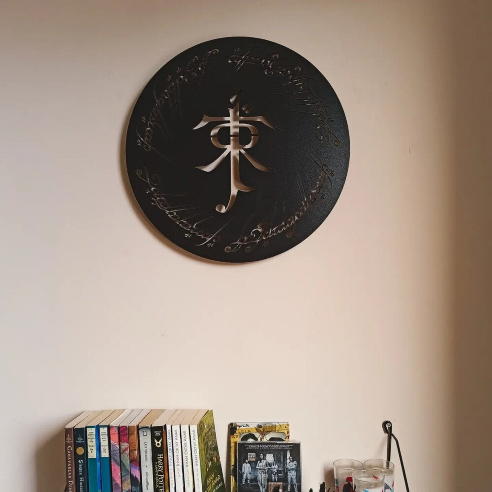 LOTR Tolkien Symbol LED Movie Neon Sign Svg, Wall Art Decor, Digital ...