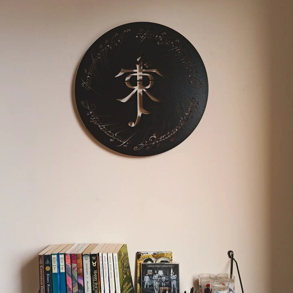 LOTR Tolkien Symbol LED Movie Neon Sign Svg, Wall Art Decor, Digital ...