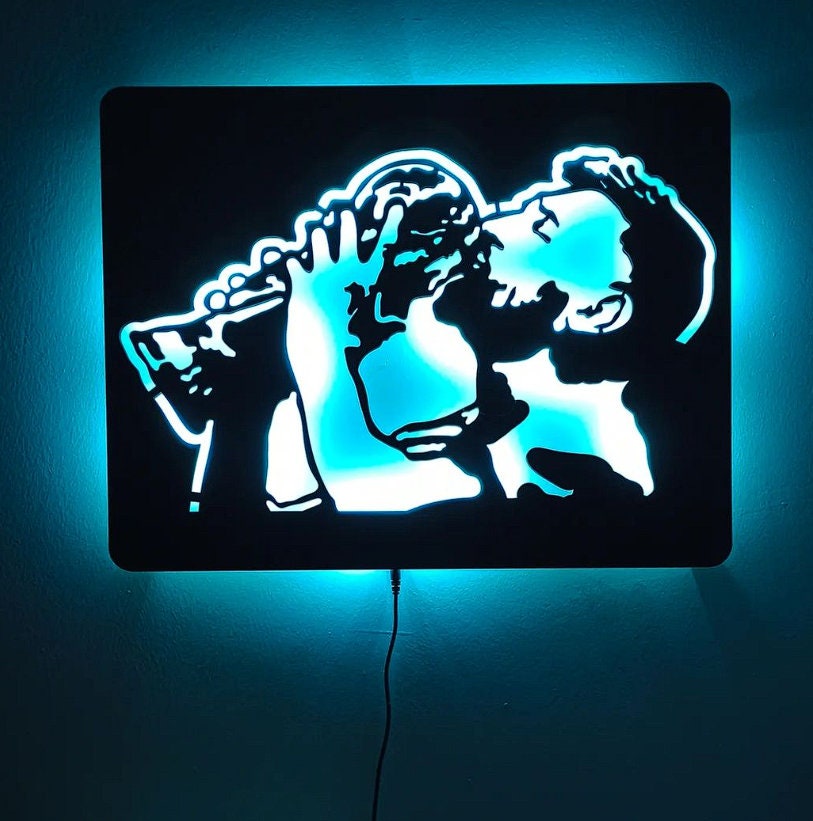 Messi World Cup 2022 LED Sign, Digital Svg Cutting Files, Laser Cut ...