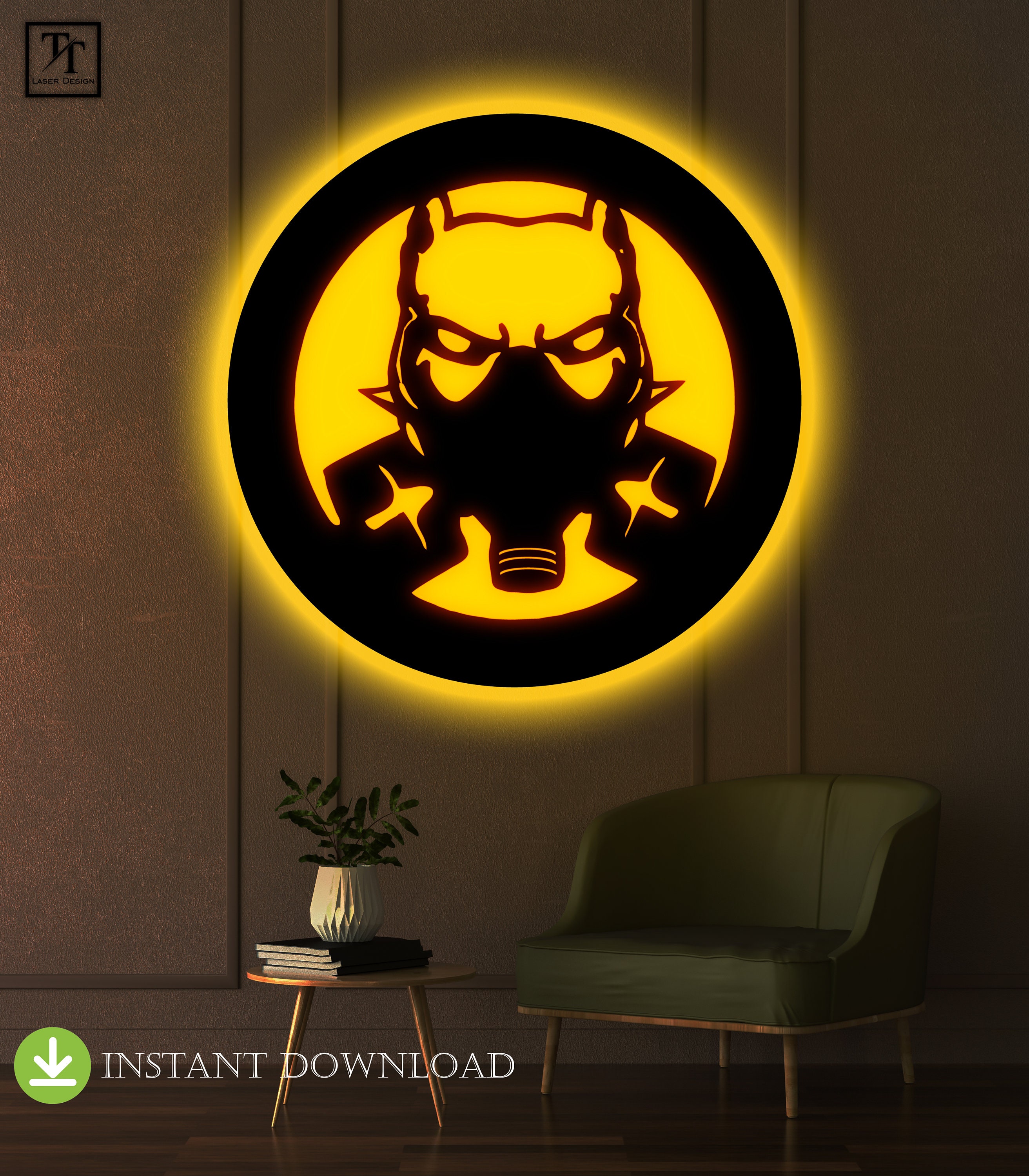 Pitbull LED Neon Sign, Digital Files, Animal Wall Art Decor, Vector ...