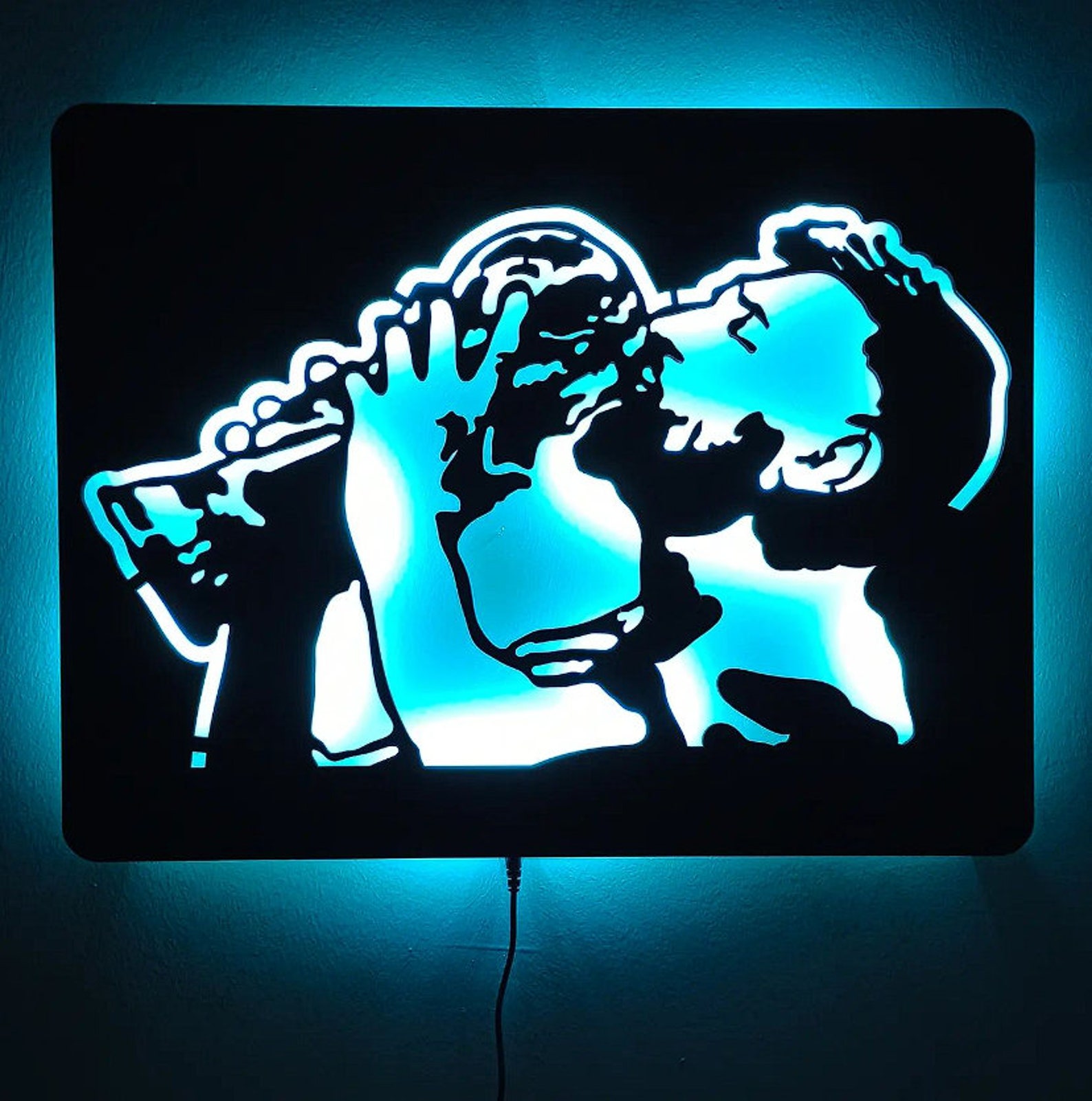 Messi World Cup 2022 LED Sign, Digital Svg Cutting Files, Laser Cut ...