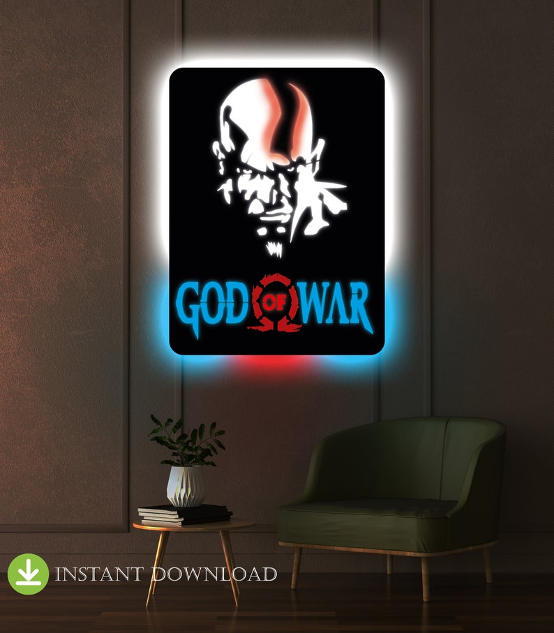 Gamer LED Neon Game Sign, Digital Files, Wall Art Decor, Vector, Home ...