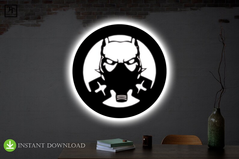 Pitbull LED Neon Sign, Digital Files, Animal Wall Art Decor, Vector ...