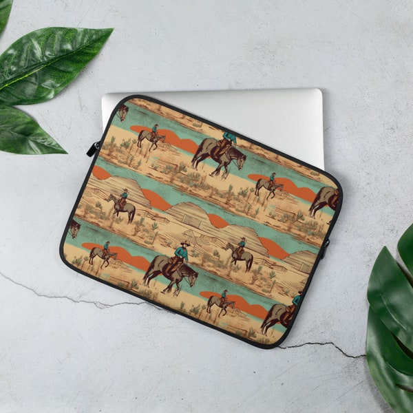 Western Laptop Case - Etsy