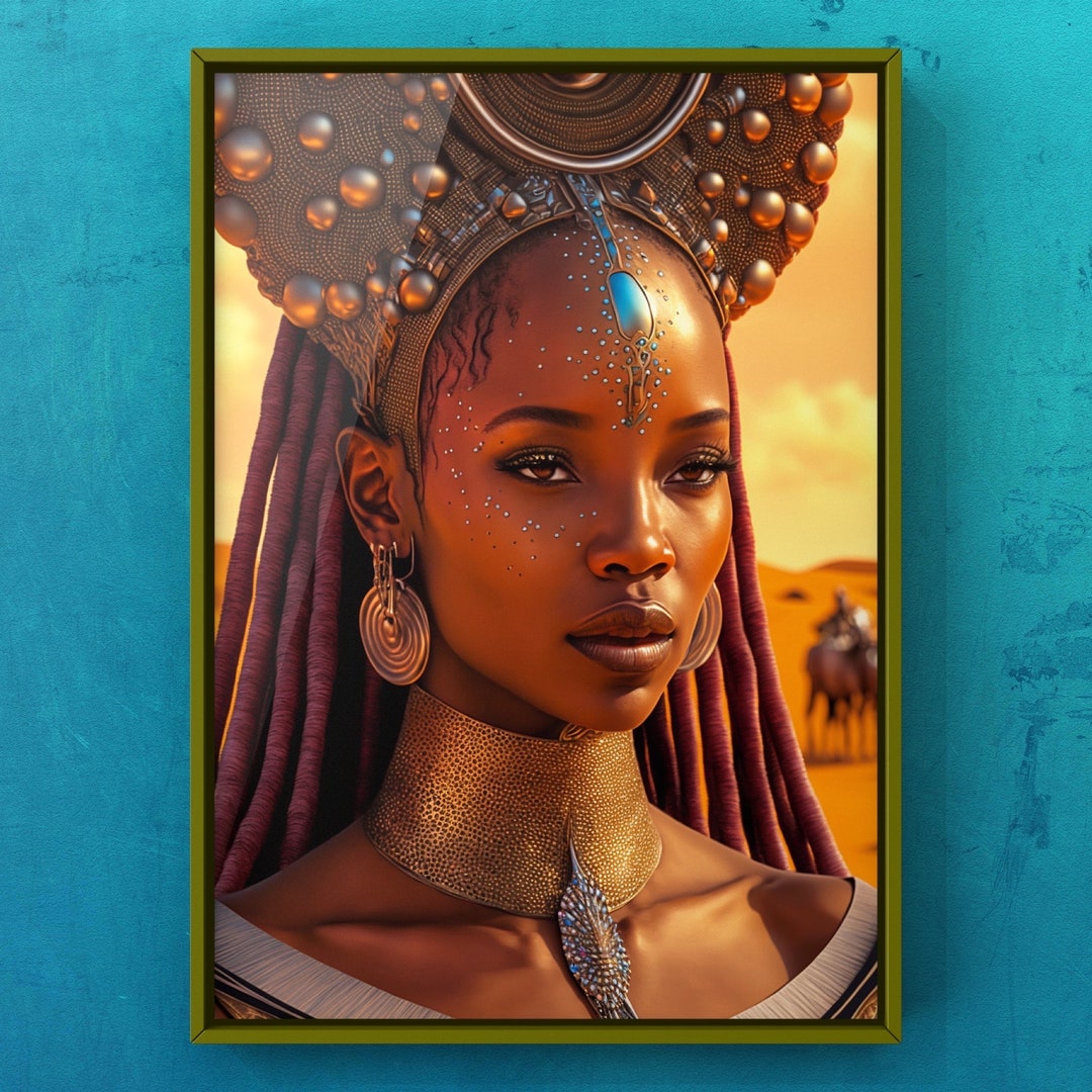African Royalty 37. Black Art. UNFRAMED - Etsy