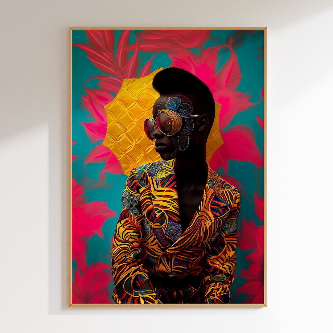 African Abstract Art, Digital Download, Wall Art, PRINTABLE Digital ...