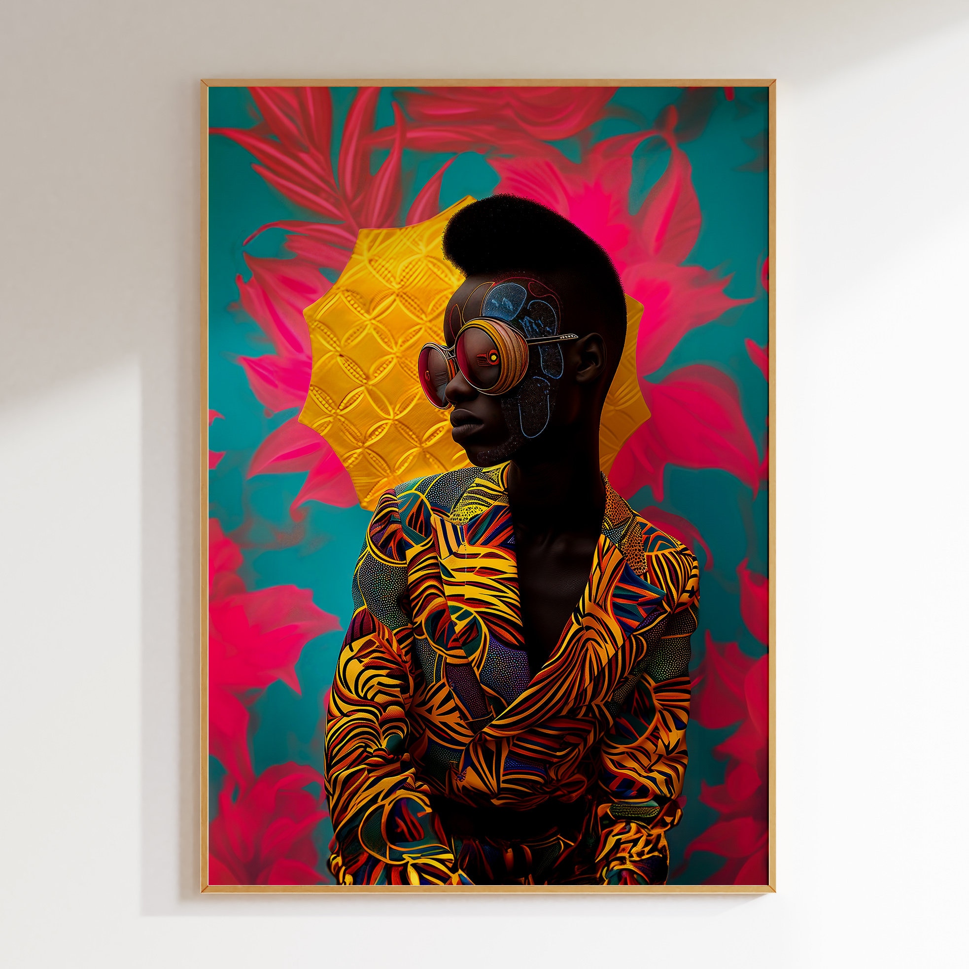 African Abstract Art, Digital Download, Wall Art, PRINTABLE Digital ...